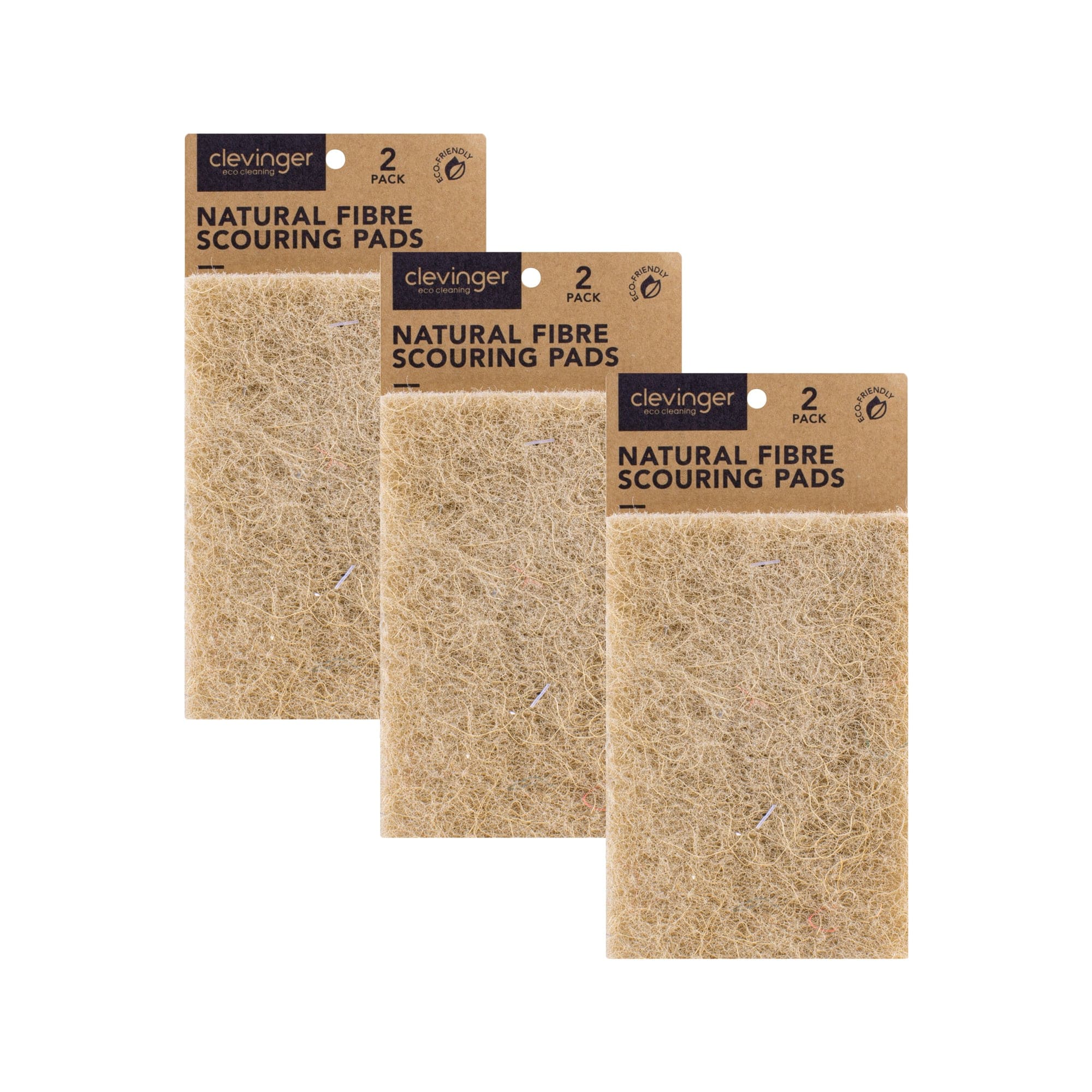 Clevinger 6PC Natural Fibre Scouring Pad – Living Today