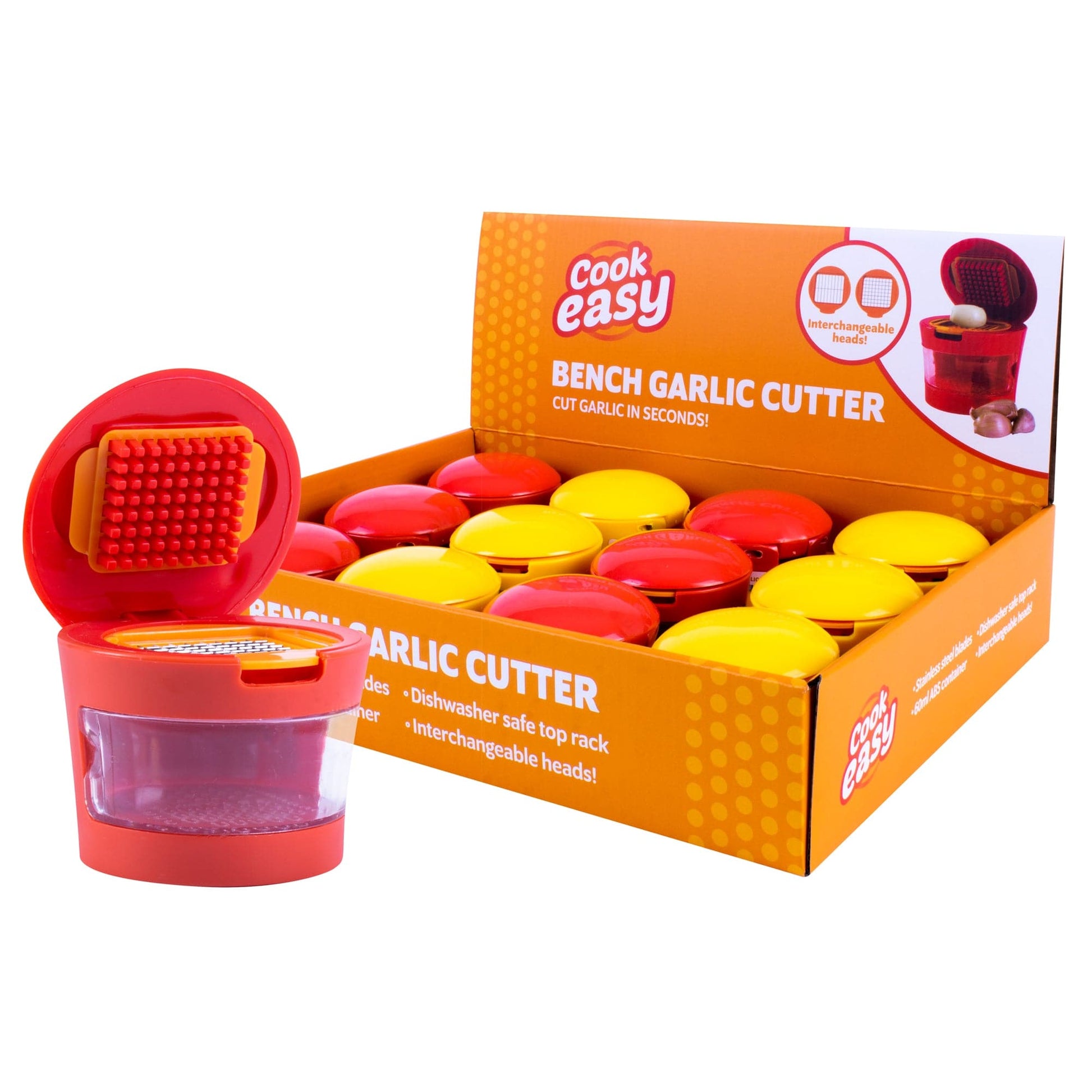 2 Bench Garlic Cutter in Assorted Color – Living Today